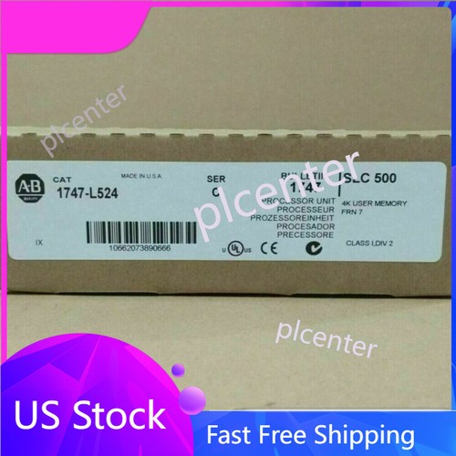 NEW~ Allen Bradley AB 1747-L524 /C SLC 500 CPU PROCESSOR UNIT MODULE ...