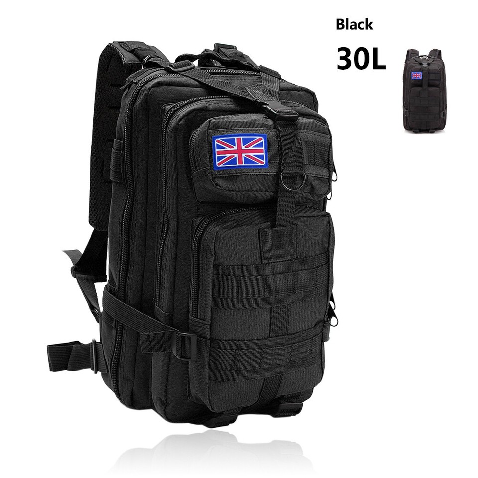 30L-120L Tactical Military Hiking Camping Backpack Trekking Army ...