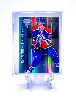 RYAN NUGENT-HOPKINS 2013 Panini Titanium #85 JERSEY NUMBER PARALLEL /93 ...