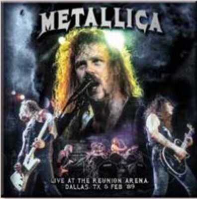 Metallica - Live At The Reunion Arena, Dallas TX 5 FEB 89 Vinyl RECORD ...