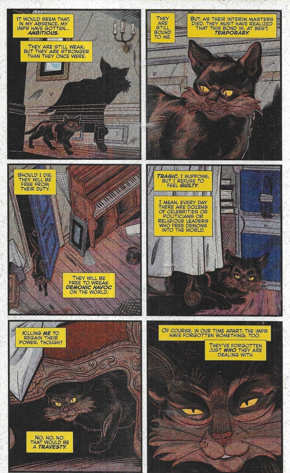 Nine Lives of Salem Comic 1 First Print Cover B Hack Variant 2025 ...