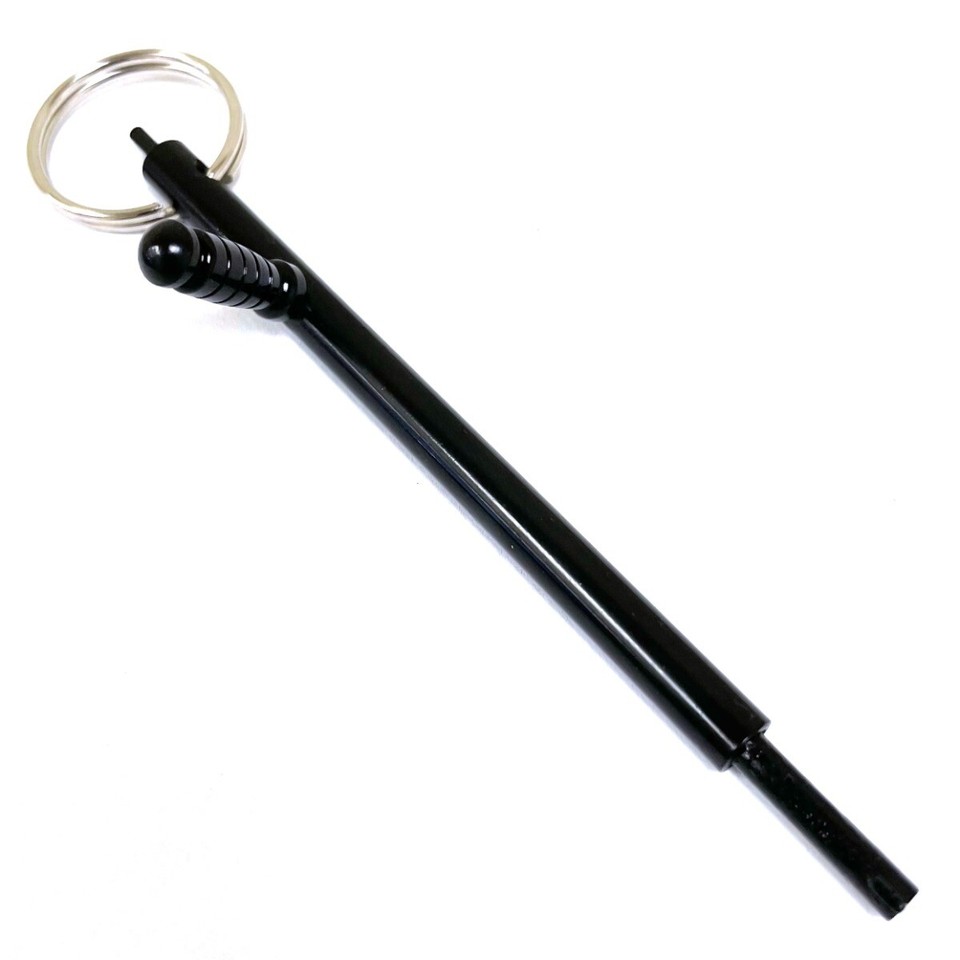 2PC M-TECH USA Universal Aluminum Pocket Key, Black, Handcuff Key Hand ...