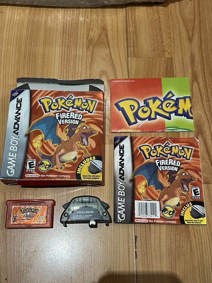 Pokémon: Fire Red Version (Game Boy Advance) CIB 45496735227| eBay