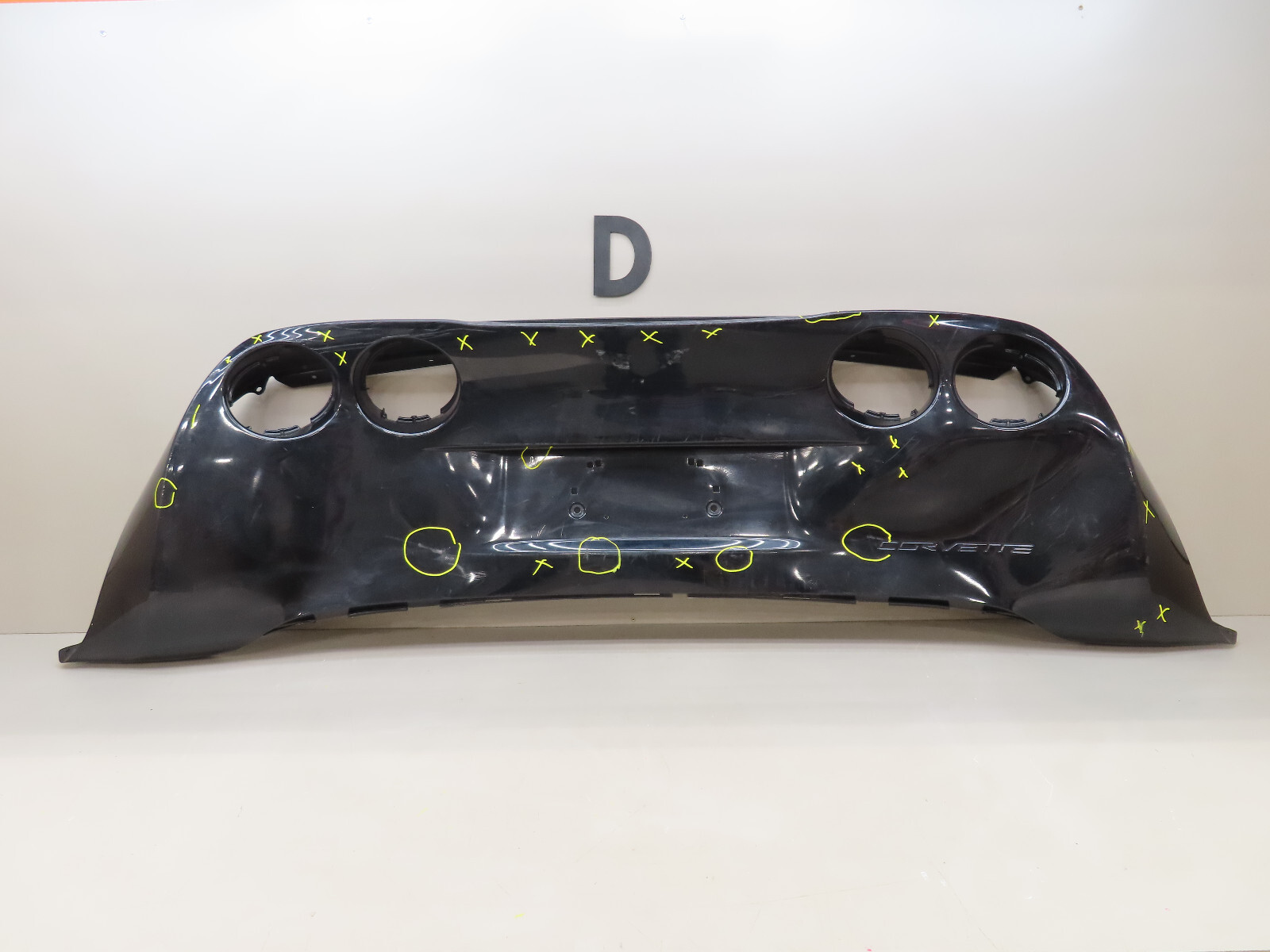 2005-2013 CHEVROLET CORVETTE C6 REAR BUMPER OEM | eBay