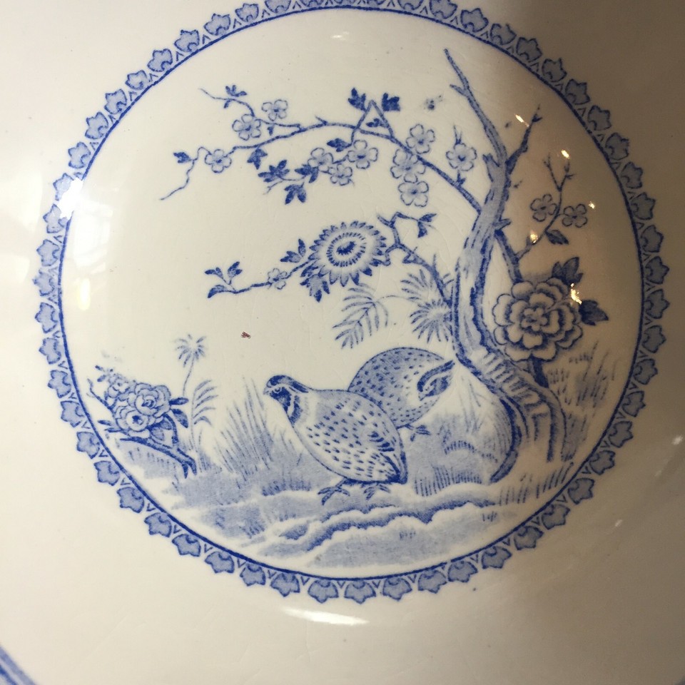 Furnivals Quail Blue England Dishes Various Items Dinnerware & Serving ...