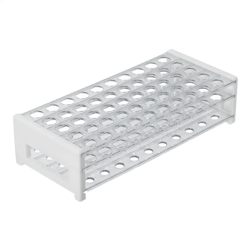 Plastic Test Tube Rack for 15/18 Mm Tubes, Hole Diameter Is 18.7Mm ...