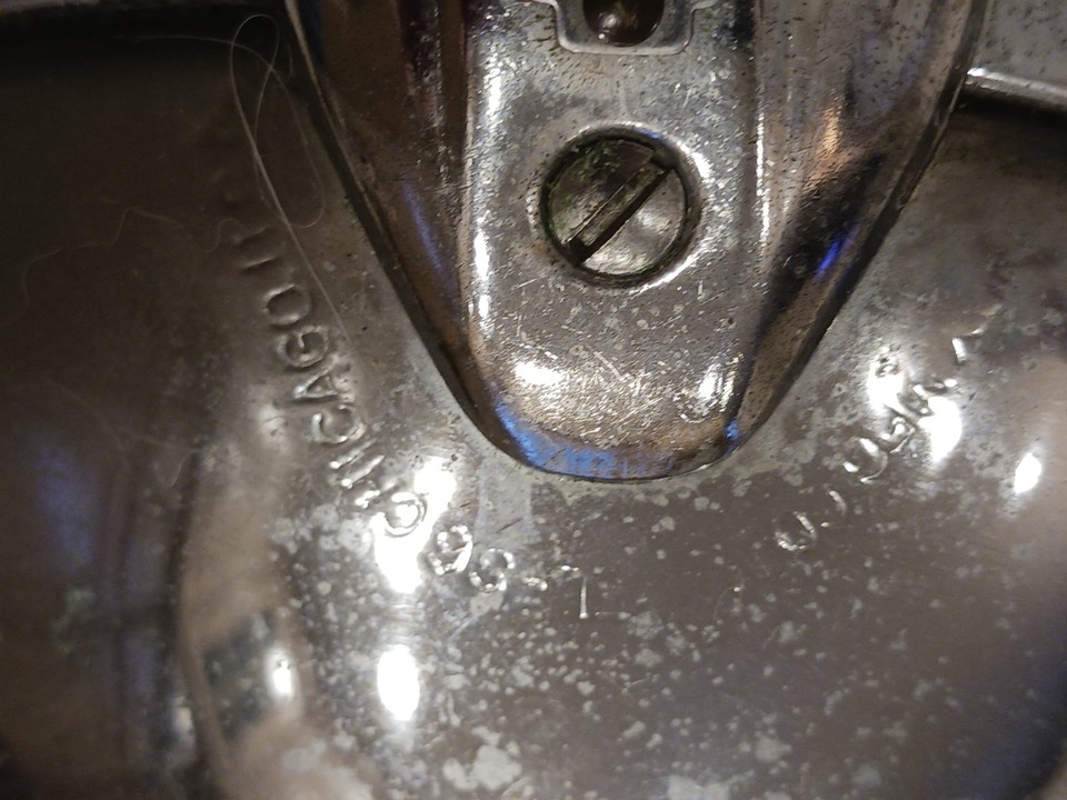Antique Vintage Unity Mfg. Model S-6 Chrome Spotlight | eBay