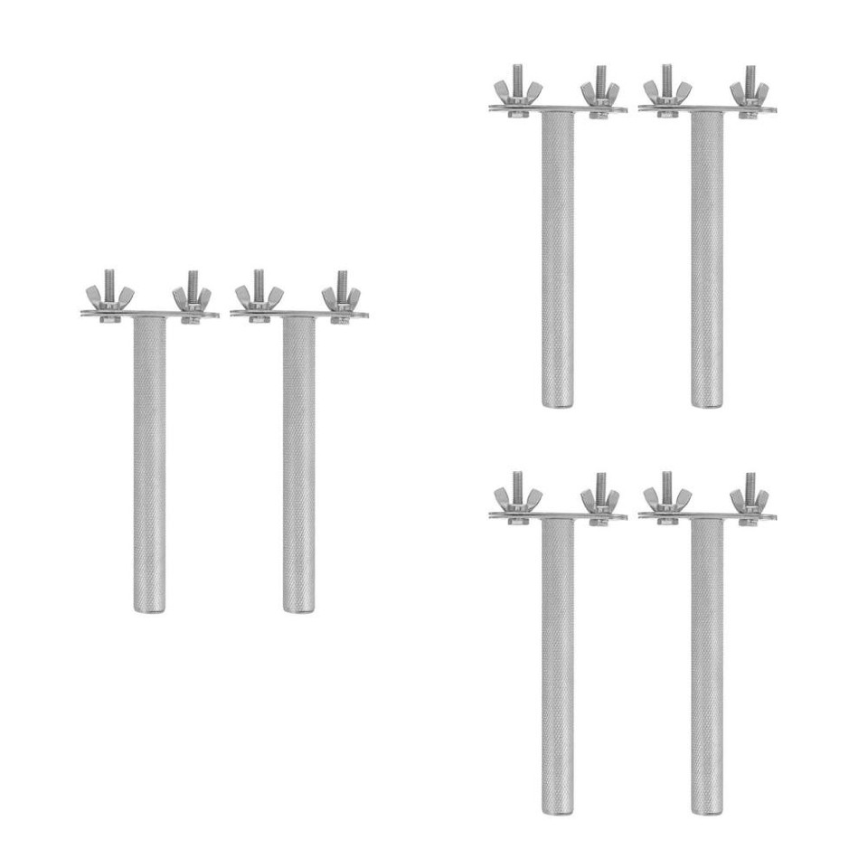 2 Pcs Parrot Sanded Perch Stainless Steel Stand Bird Cage Perches | eBay