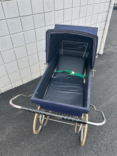 Vintage Silver Cross Baby Carriage Stroller VTG England | eBay