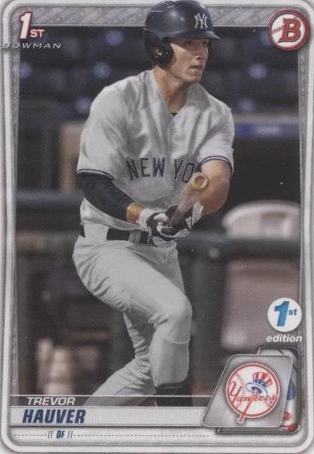 2020 Bowman Draft 1st Edition - Trevor Hauver #BD-113 (RC) for sale ...