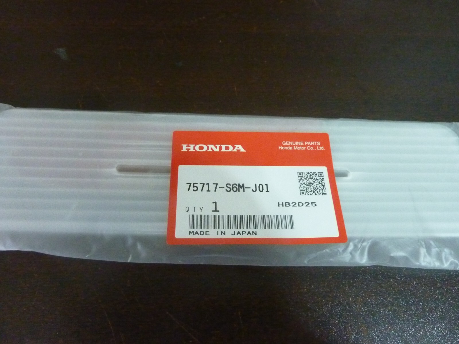 Honda Genuine Integra RSX Rear Type-S Emblem 75717-S6M-J01* | eBay
