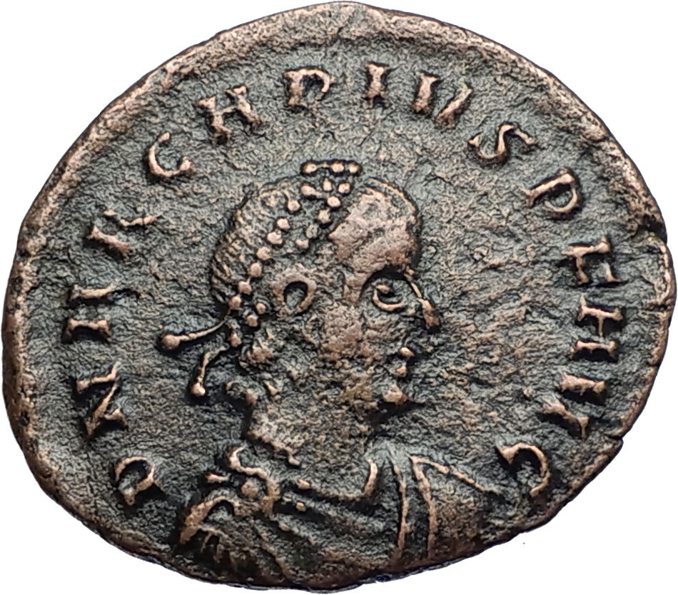 ARCADIUS Tramples CAPTIVE 383AD Cyzicus Authentic Ancient Roman Coin ...