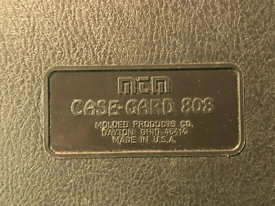MTM CASE-GARD 808 BLACK PISTOL CASE WITH INTERIOR FOAM | eBay