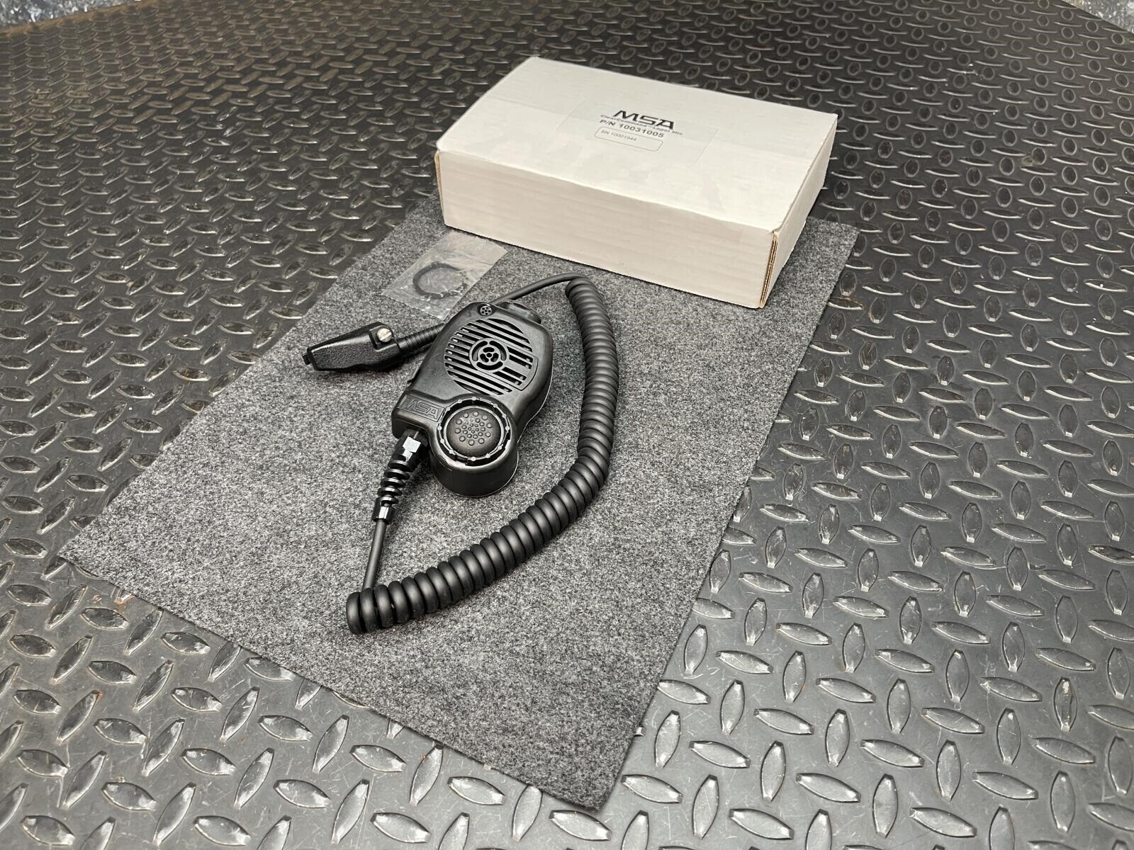 MSA 10025553 Clearcommand Lapel Mic MSA Ht1000 for sale online | eBay