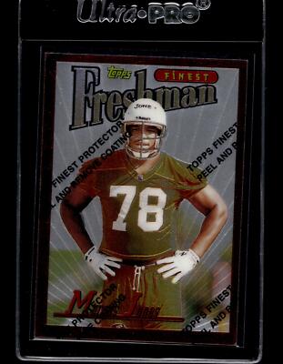 1996 Topps Finest #201 Marcus Jones RC | eBay
