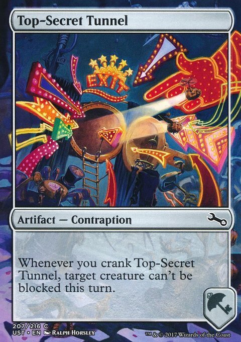 MTG Magic the Gathering Top-Secret Tunnel (207/288) Unstable NM | eBay