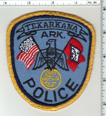 Texarkana Police (Arkansas) 2nd Issue Uniform Take-Off Shoulder Patch ...