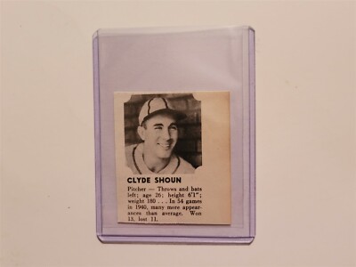 Clyde Shoun 1941 Baseball Oddball Cut Out Panel Cardinals | eBay