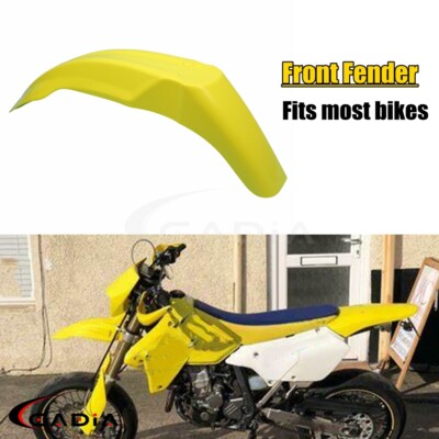 Front Fender Motocross Dirt Bike Off Road Mudguard Yellow For Suzuki ...
