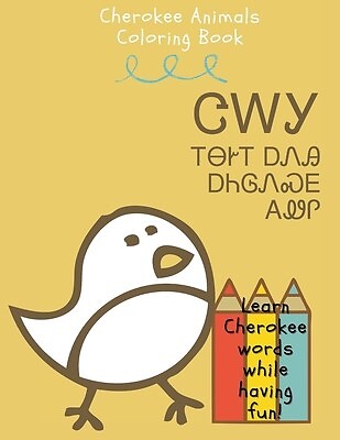 Cherokee Animals Coloring Book Learn Cherokee words for animals by Hey ...