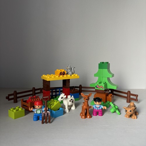Lego Duplo 10582 Forest Animals Complete Set Park Deer Goat Squirrel | eBay