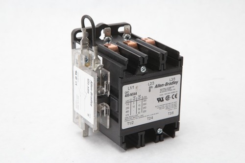 Allen-Bradley 400-NX44 Contactor 50 FLA 65 AMP 600 VAC 120 50/60 Hz N23 ...
