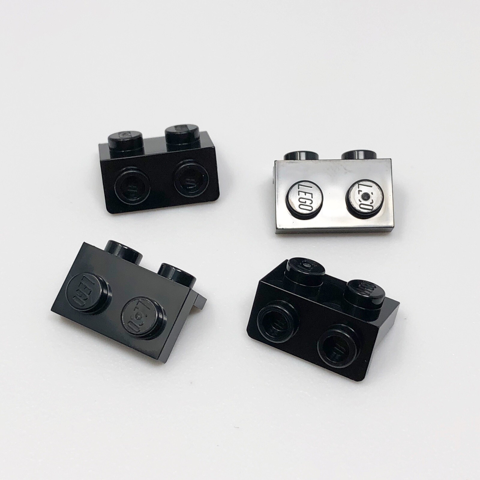 99781 LEGO Parts Bracket 1x2 - 1x2 BLACK (4) | eBay