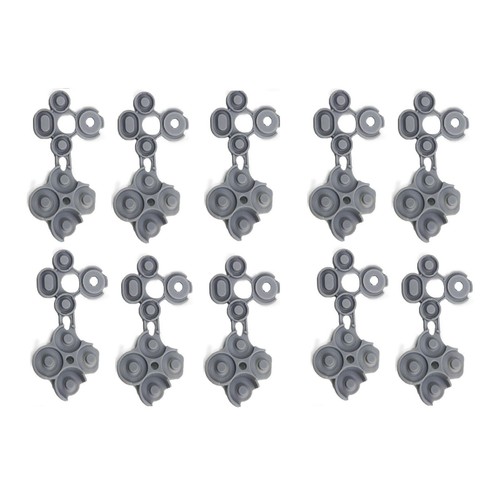 1/5/10* Conductive Controller Rubber Buttons Contact Pads For XBox ...