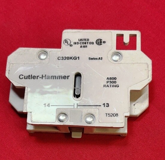 Cutler-Hammer C320KG1 Industrial Control System for sale online | eBay