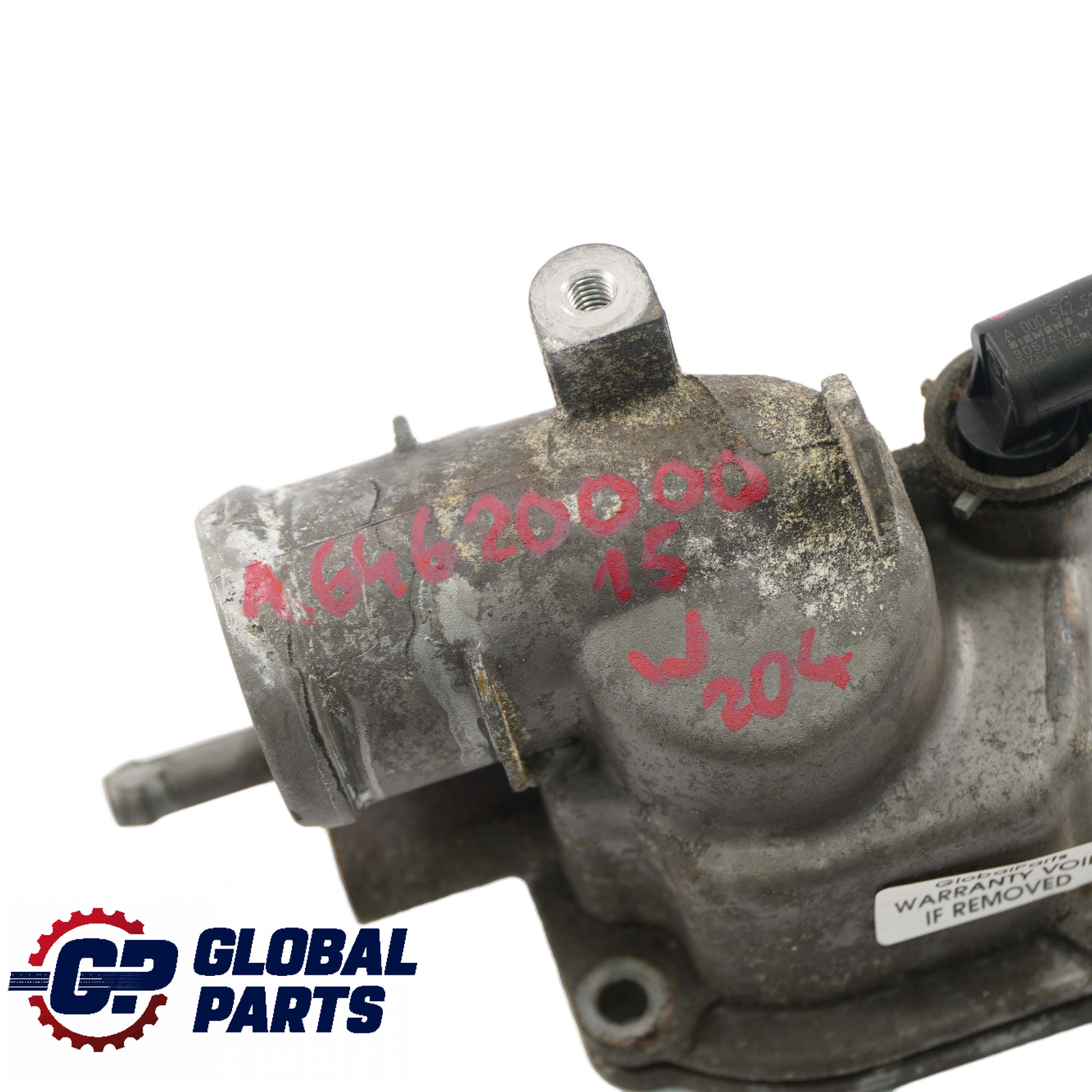 Mercedes W204 W211 Thermostat Water Coolant Pump OM646 Diesel Engine ...