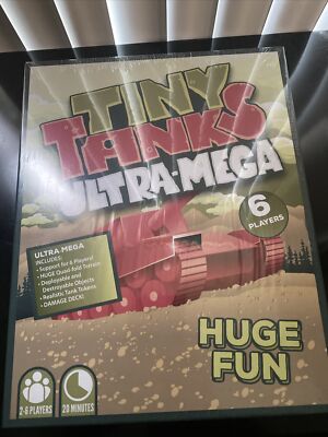 TINY TANKS Ultra-Mega Edition Board Game - Rare - New & Sealed | eBay