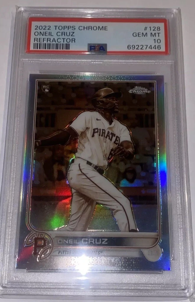 Oneil Cruz 2022 Topps Chrome #128 Refractor PSA 10 Price Guide - Sports ...