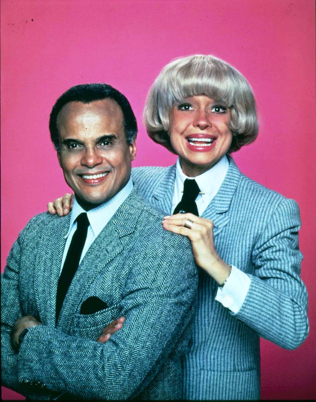 HARRY BELAFONTE CAROL CHANNING 1985 NIGHT OF 100 STARS TRANSPARENCY 1 ...