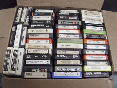 8 TRACK TAPES VARIOUS ROCK SET OF 51 TAPES | eBay
