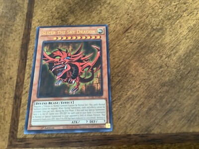 Slifer the Sky Dragon 1st Edition Ultra Rare EGS1-EN001 Yu-Gi-Oh! NM | eBay