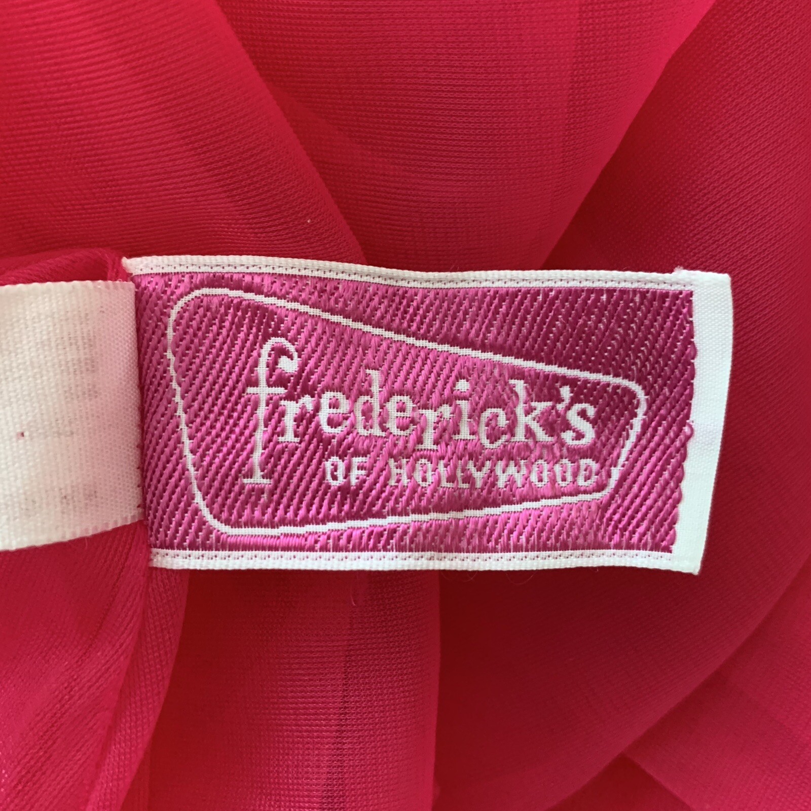 Rare Vintage 60s Fredericks of Hollywood Pink Sheer Lingerie Robe ...