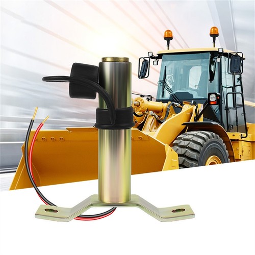 12V-24V Amber Rotating Flashing Beacon Light Mounting Pole Stem Bracket ...