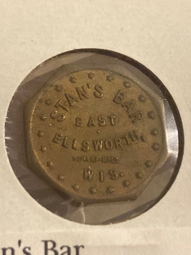 Stan’s Bar East Ellsworth Wisconsin good for 5c in trade token | eBay
