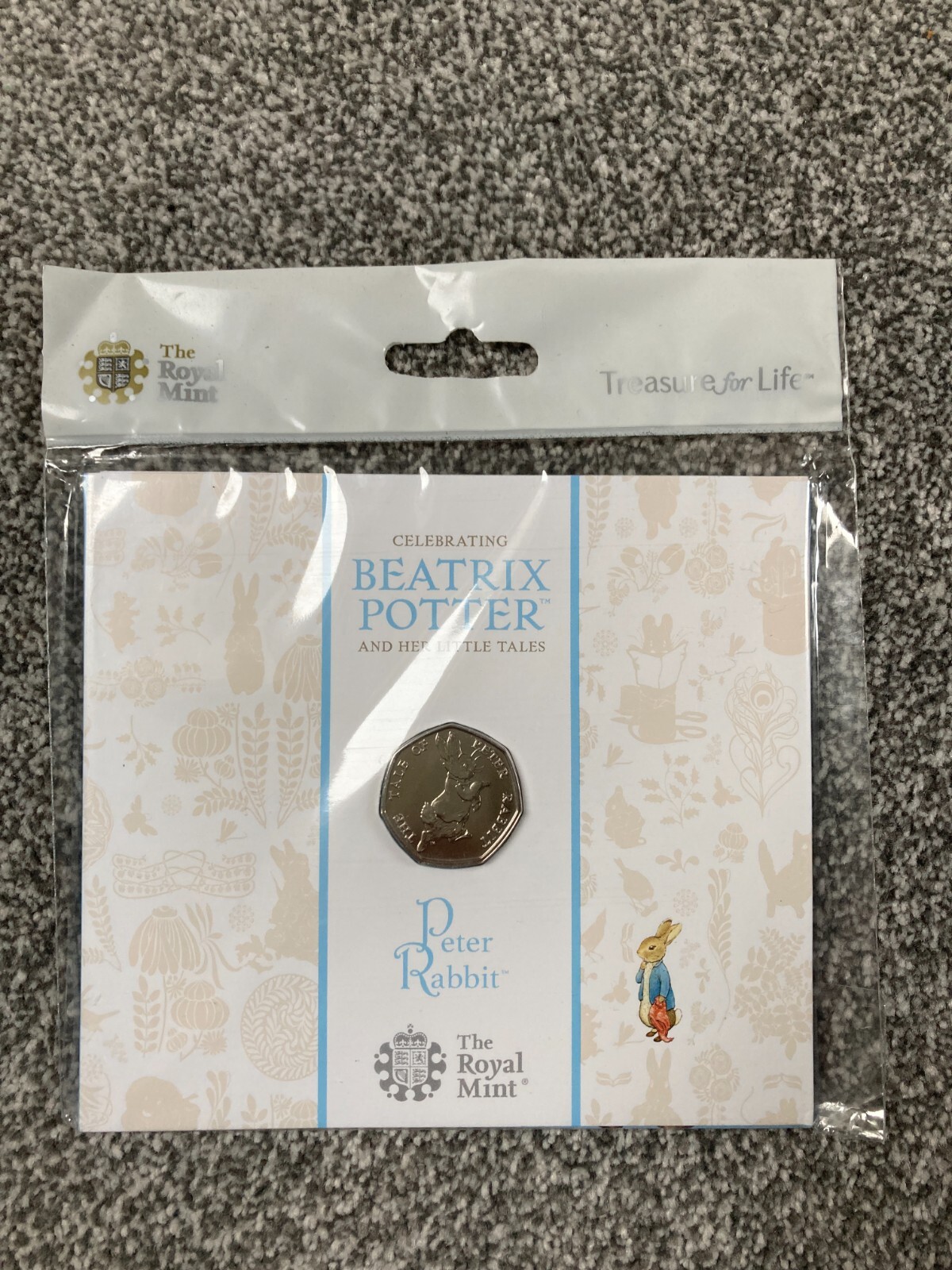 2016 - 2020 Peter Rabbit 50p Coin Fifty Pence Beatrix Potter UK Royal ...