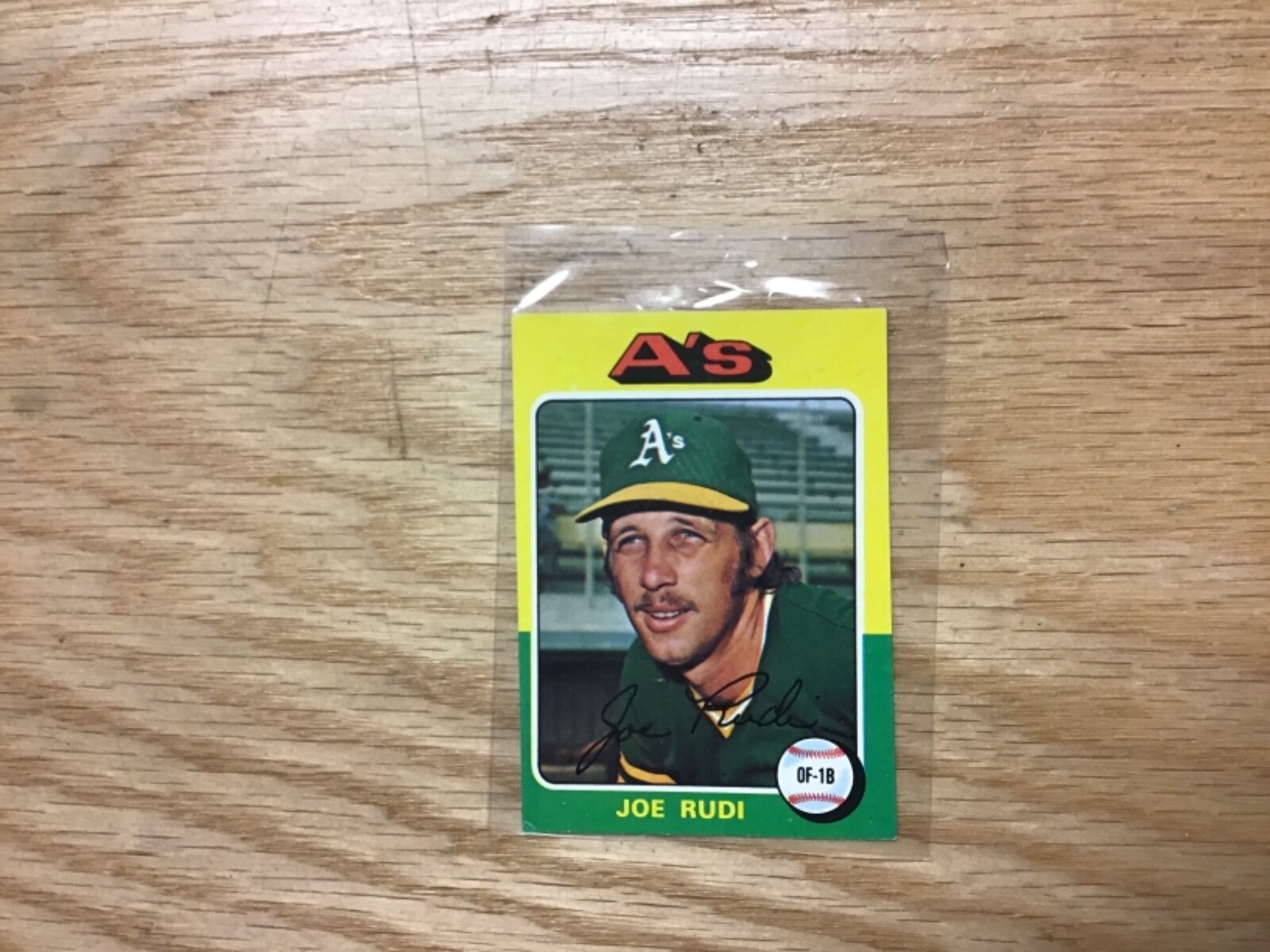 1975 Topps Baseball Joe Rudi Oakland Athletics Mini Card #45 | eBay