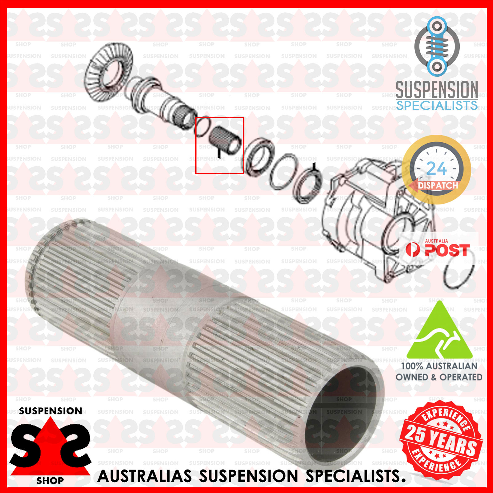 Front Axle Right Drive Shaft Suit HYUNDAI Ix35 (Lm, El, Elh) 2.4 4WD ...