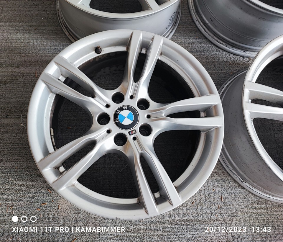 BMW 2012-2020 GENUINE F30 F36 F32 STYLE 400 M SPORT 18" WHEELS | eBay