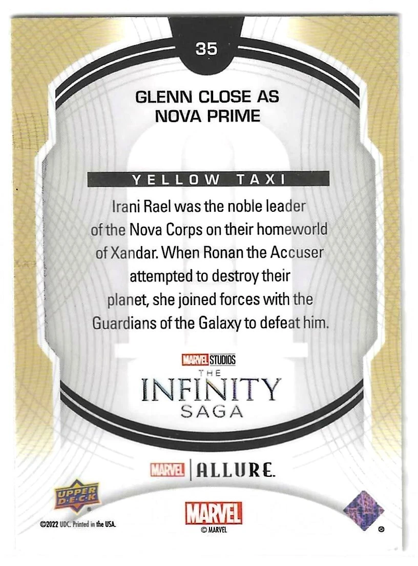 Nova Prime Marvel Glenn Close