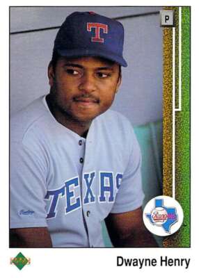 1989 Upper Deck #51 Dwayne Henry Rangers | eBay