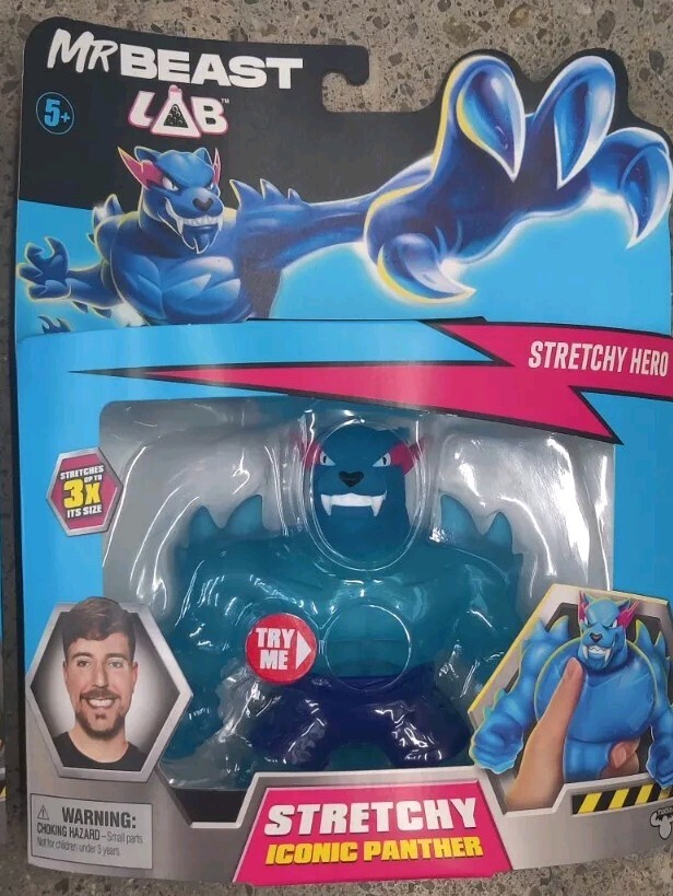 MrBeast Lab Stretchy Goo Jit Zu Hero Legendary, Iconic & Hypercharged ...