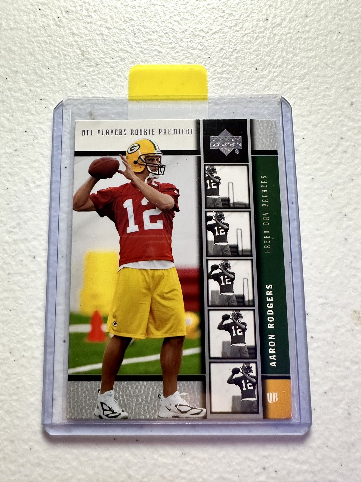 2005 Upper Deck Rookie Premier Aaron Rodgers Rookie Card | eBay