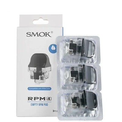 Smok RPM4 Empty RPM Pod XL Capacity of E-Liquid RPM Pods Pack of 3 ...