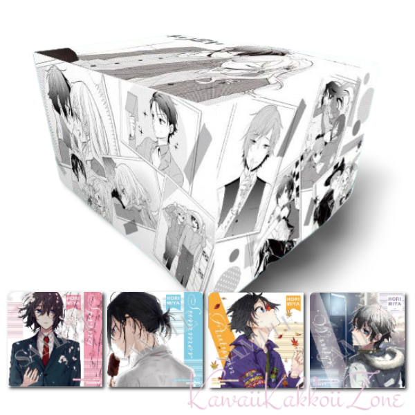 Horimiya [Completed] comic book set w/ box & 4 coasters Japanese ...
