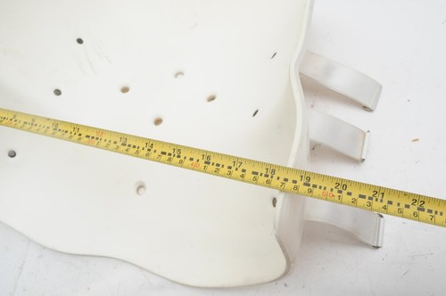 Clamshell Back Brace Orthosis Scoliosis Kyphosis Overlap White | eBay