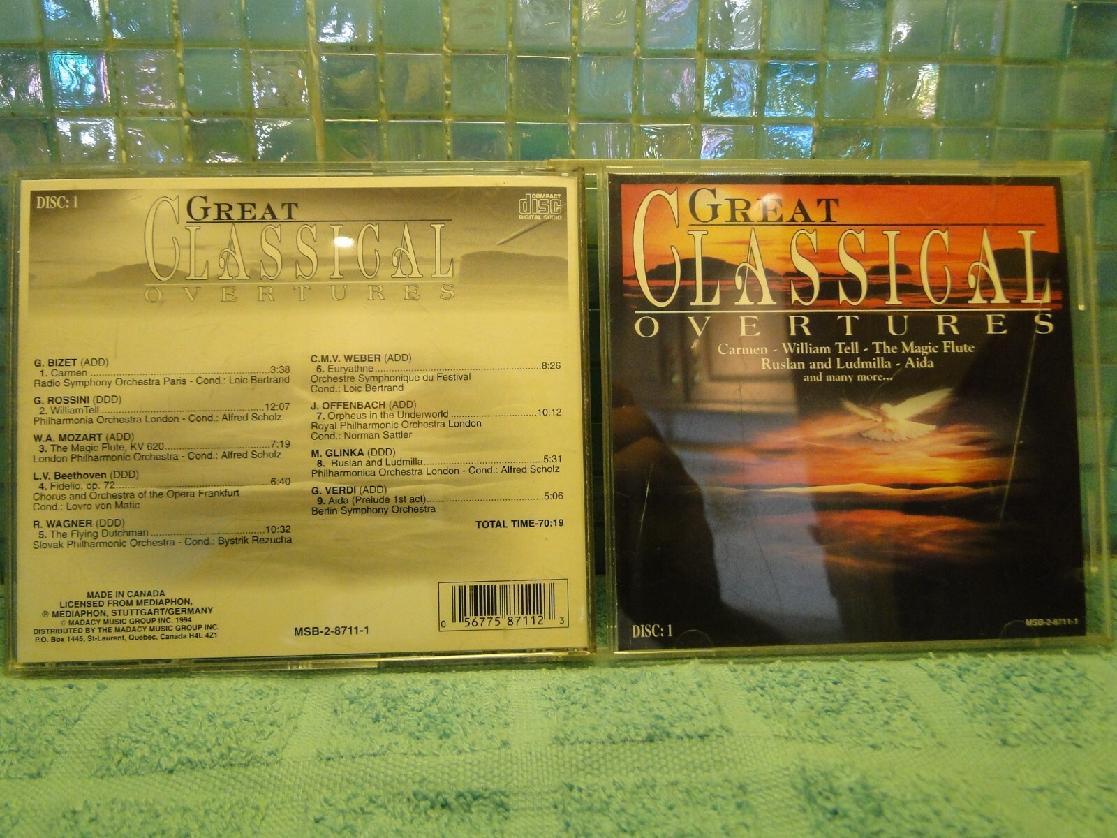 Great Classical Overtures Disc 1 CD -EXTRA CDs SHIP FREE | eBay